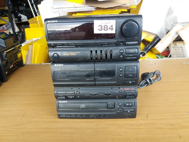 SONY MHC-550 HI-FI Stereo System (384) £15.00 - PicClick UK
