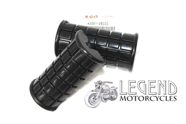 GENUINE SUZUKI 2X GT250 GT380 GT550 GT750 Front Footrest Rubber 43551 ...