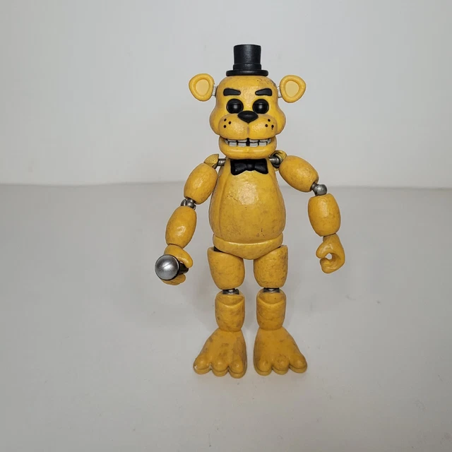 2016 FUNKO FNAF Five Nights at Freddy's GOLDEN FREDDY 5" Figure w ...