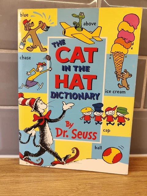 THE CAT IN The Hat Dictionary Dr. Seuss Paperback 3+ Harper Collins ...