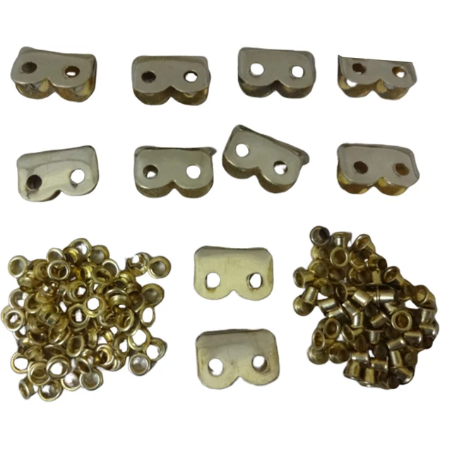 WWII WWI 1& Brass Ends/Tips For P08 1908 P37 Webbing Sets Set of 10 ...