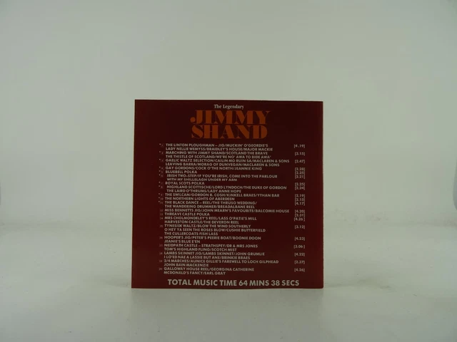 JIMMY SHAND THE LEGENDARY JIMMY SHAND (20) 20+ pistes CD album pochette ...