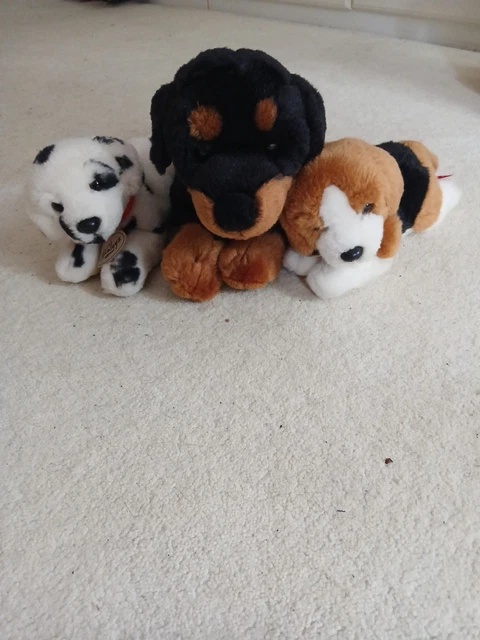 HAMLEYS LONDON PLUSH Toy Dogs X3 £31.92 - PicClick UK