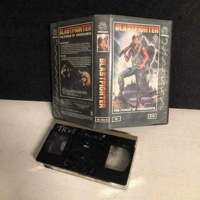 BLASTFIGHTER RARE EX-RENTAL VHS VIDEO CBS FOX / MEDUSA Eurotrash ...
