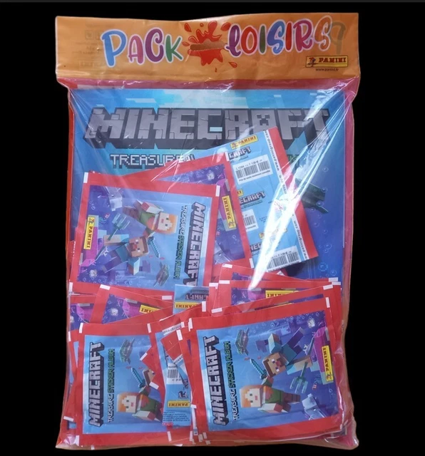 PANINI PACK LOISIRS Minecraft, 1 album + 50 pochettes. EUR 16,99 ...