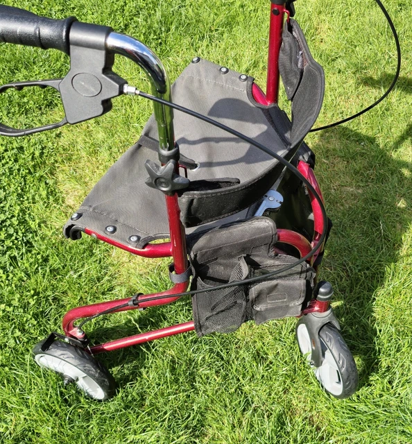 CARECO LITEWAY TRI-WALKER Rollator Mobility Walking Aid Stroller with ...