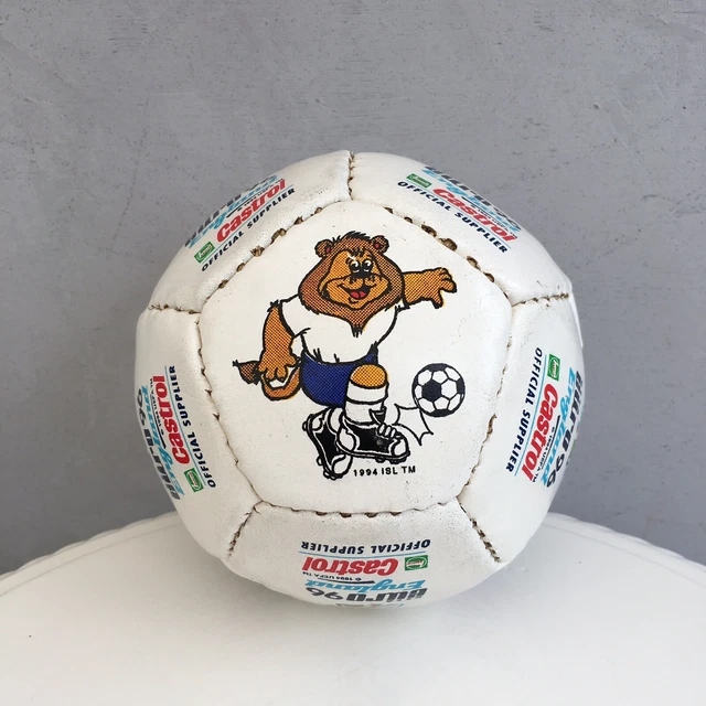 OFFICIAL MERCHANDISE UEFA EURO 1996 ENGLAND Mini Football 5” Ball ...