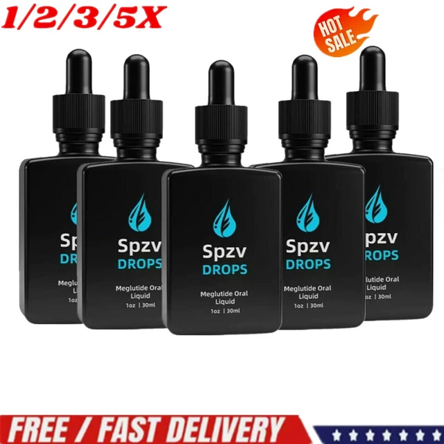 1-5X SPZV MEGLUTIDE Fat Burner Oral Liquid-Food-Grade Drops30 mL per ...