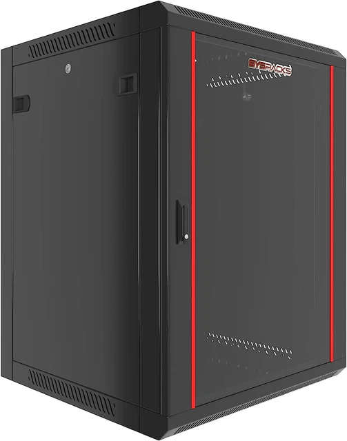 WALL MOUNT SERVER Rack Cabinet Locking Computer Cabinet Network ...