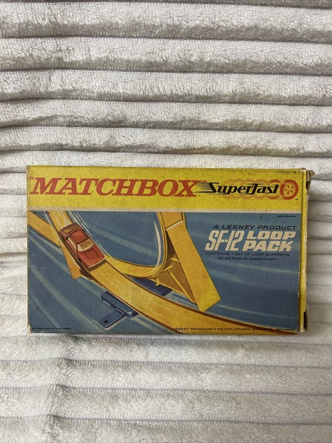 VINTAGE LESNEY MATCHBOX Superfast SF-12 Loop Pack Mark 1 Boxed £19.99 ...