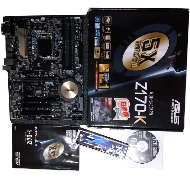[USED] ASUS Z170-K [LGA1151] £151.47 - PicClick UK