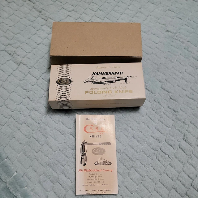 EMPTY VINTAGE CASE XX P159-LSSP 1978 Hammerhead Folding Knife EMPTY BOX ...