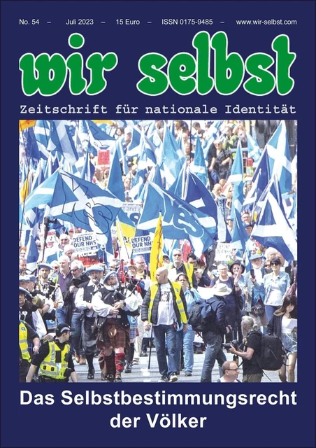 NEUE AUSGABE, WIR Selbst, PEGIDA, AFD, Geschichte, Kultur, Huttenbriefe ...