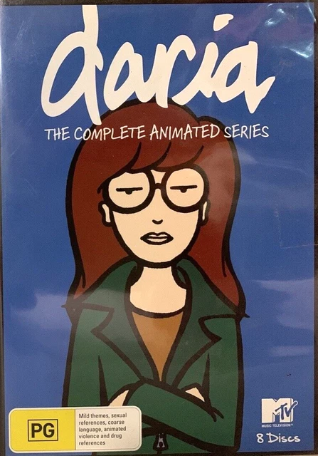 DARIA THE COMPLETE Animated Series DVD Box Set (8 Discs) MTV VGC All Region NTSC $29.95 ...