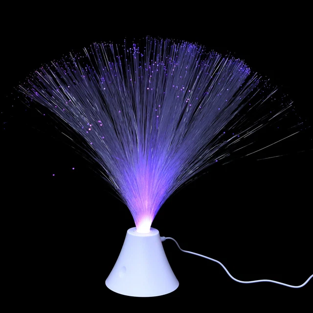 PORTABLE FIBER OPTIC Light Color Changing Light Fiber Optic Lamp Color ...