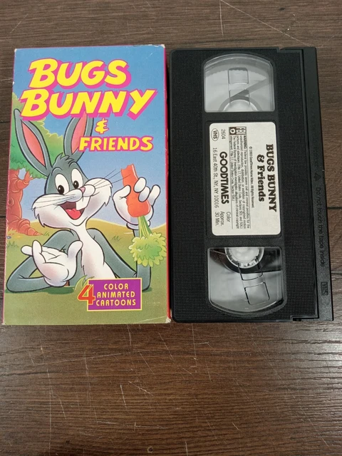 BUGS BUNNY AND Friends VHS - 1993 4 Color Animated Cartoons EUR 5,43 ...