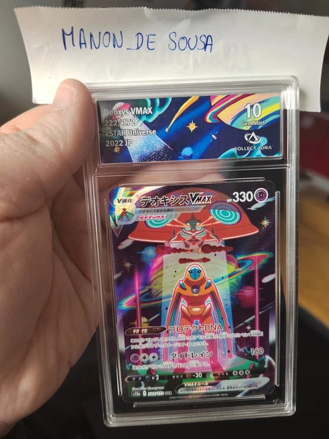 DEOXYS VMAX VSTAR Universe 222/172 Art Rare SWSH Japanese Pokemon Card ...