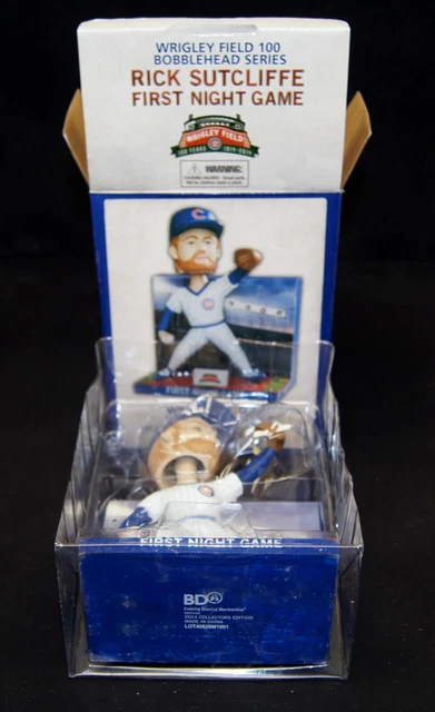 RICK SUTCLIFFE CHICAGO Cubs Bobblehead Wrigley Field série 100 SGA EUR ...