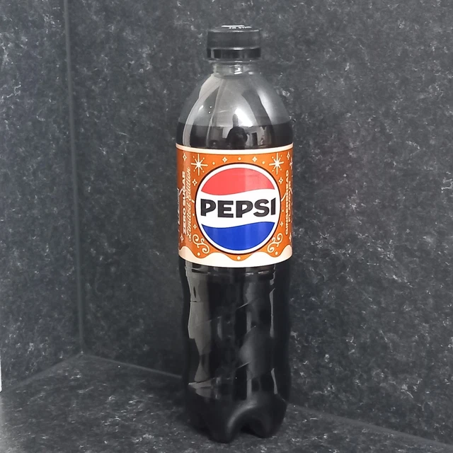 PEPSI ZERO SUGAR GINGERBREAD FLAVOUR CHRISTMAS LIMITED EDITION 600ml ...