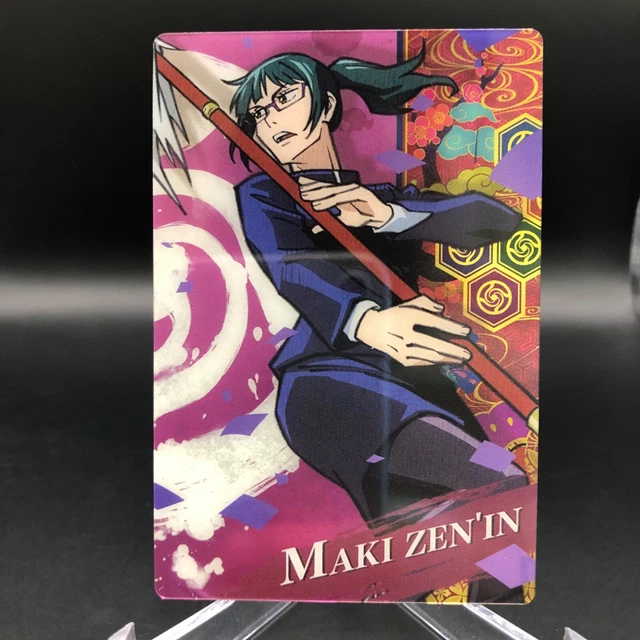 R #2-04 MAKI Zen'in Jujutsu Kaisen Wafer Trading Cards Bandai Japan EUR ...