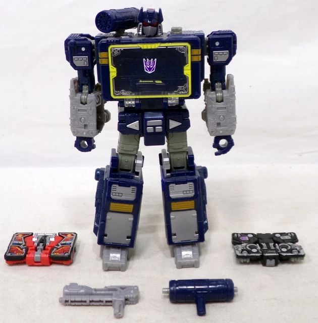 2020 HASBRO TRANSFORMERS Netflix Guerra Por Cybertron Voyager Soundwave ...