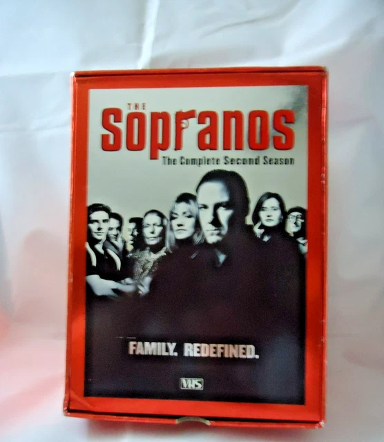 THE SOPRANOS THE Complete Second Season VHS 5 Tape Box Set HBO mobster ...