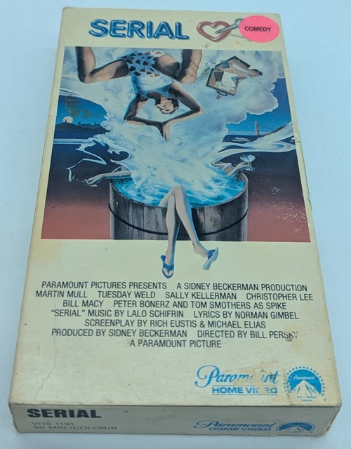 SERIAL VHS TAPE 1980 Paramount Release Tuesday Weld Christopher Lee ...