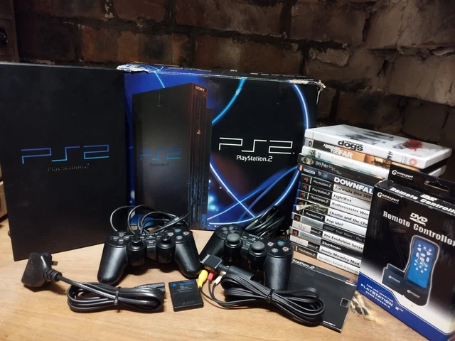 PS2 FAT Console 5003 Box Bundle with Games DVDs & More £229.00 ...