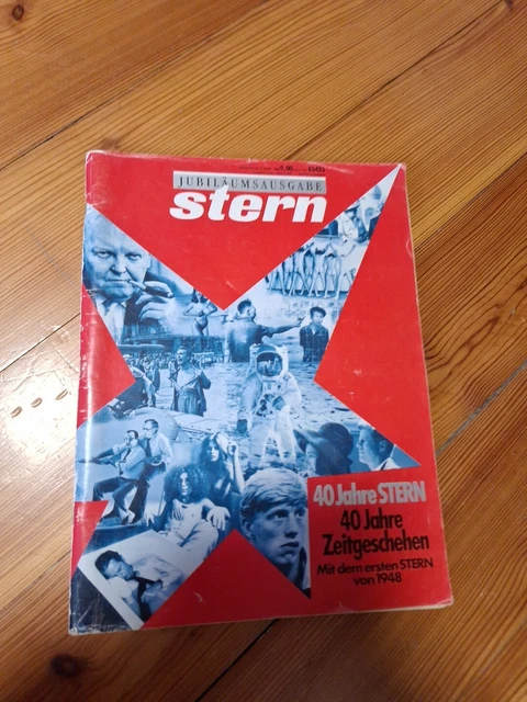 STERN JUBILÄUMSAUSGABE vom 22. August 1988 40 Jahre STERN EUR 2,00 ...