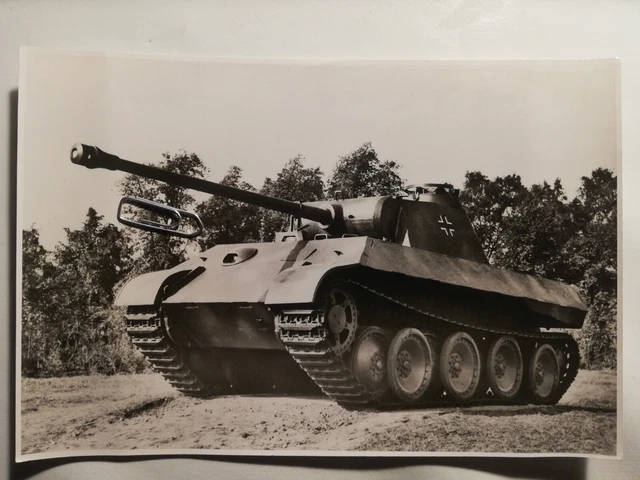 PHOTO TANK ARMORED fighting car Panther II, prototype, 17 x 11 cm £3.52 ...