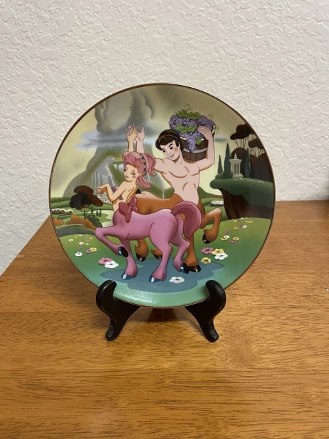 VINTAGE DISNEY’S FANTASIA Centaurs 1940 -1990 Plate 50th Anniversary £8 ...