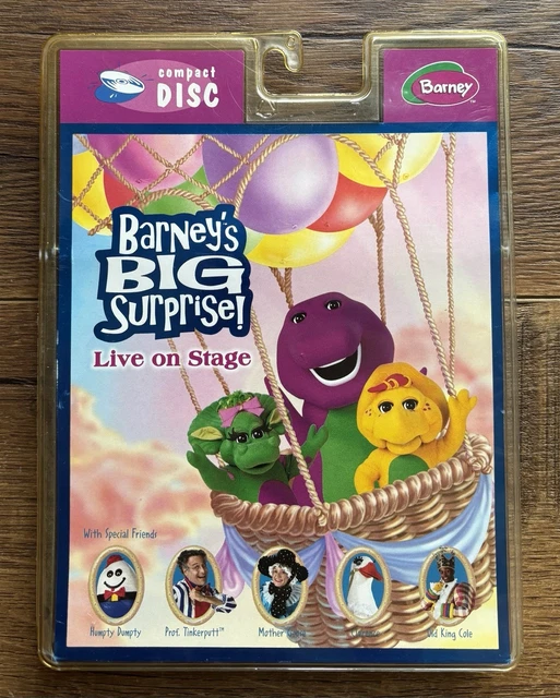 *NEW BARNEY'S BIG Surprise! Live On Stage By Barney Children Music CD ...