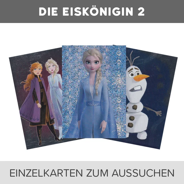 PANINI DISNEY FROZEN Die Eiskönigin 2 Trading Cards 1-198 Karten zum ...