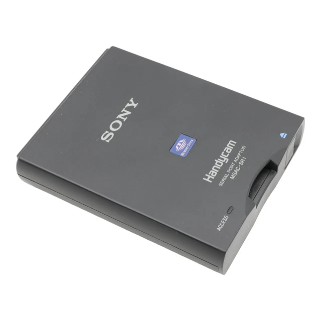 SONY HANDYCAM SERIAL Port Adaptateur MSAC-SR1 Carte Mémoire ...