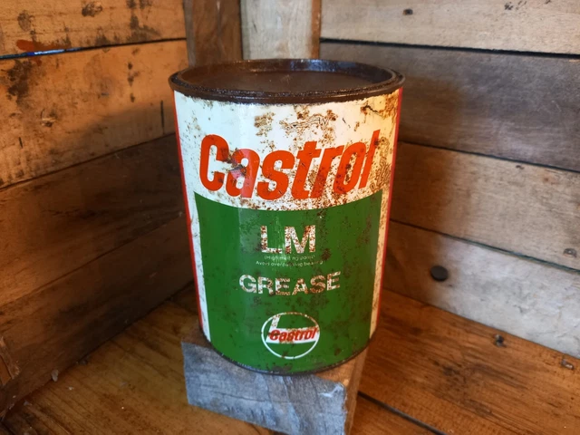 VINTAGE CASTROL LM Grease Tin Can 3 Kg. £20.00 - PicClick UK