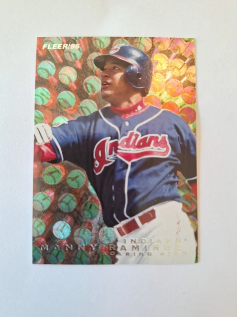 1996 FLEER SOARING Stars #8 MANNY RAMIREZ Indians de Cleveland EUR 3,90 ...