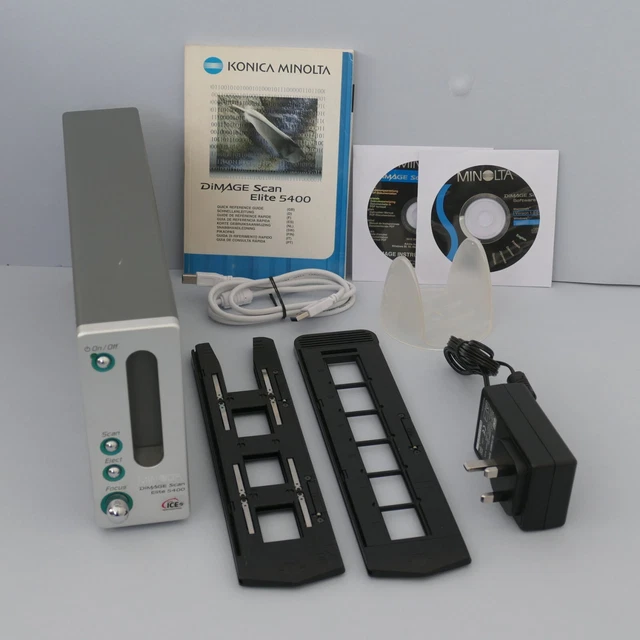 KONICA MINOLTA DIMAGE Scan Elite 5400, Slide and Film Scanner. £325.00 ...
