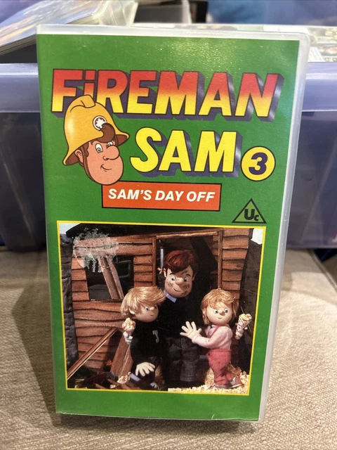 FIREMAN SAM - Sam’s Day Off - VHS Tape - Not DVD Vg £11.15 - PicClick UK