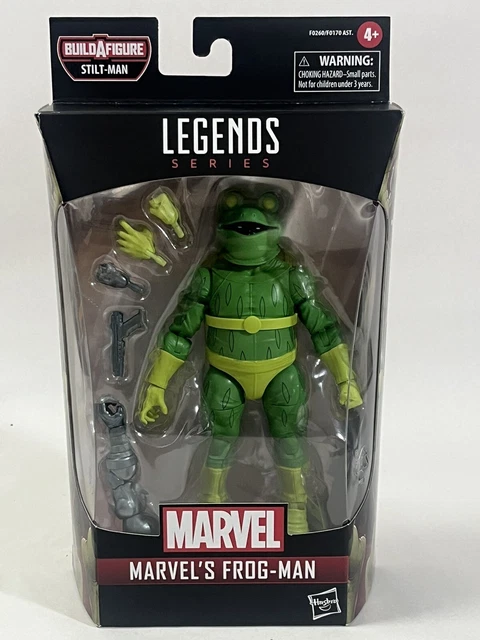 SPIDER-MAN MARVEL LEGENDS Marvel’s Frog-Man Action Figure Hasbro EUR 27 ...