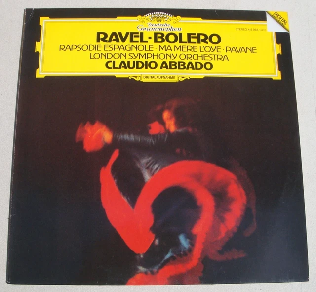 LP CLAUDIO ABBADO / Ravel Bolero.. / DG 415 972-1, Germany digital EUR 13,00 - PicClick FR
