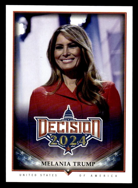 2024 DECISION 2024 #5 Melania Trump Card $7.98 - PicClick AU