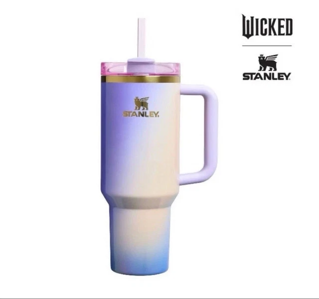STANLEY X WICKED 40oz FlowState Quencher Tumbler Glinda For Good IN ...