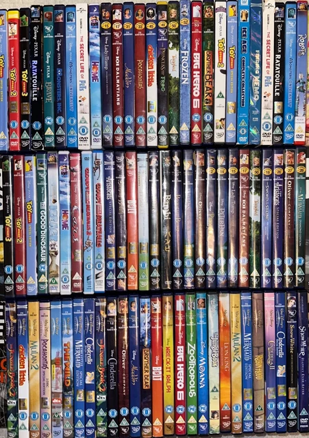 WALT DISNEY, PIXAR Movie DVD Bundle X 7, 8, 9, 10, Family, Animation ...