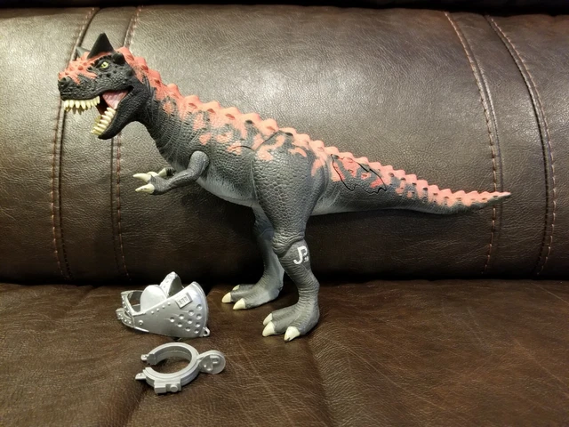 JURASSIC PARK KENNER 94 RARE Démon Carnotaurus avec Dino dégâts et 2 ...