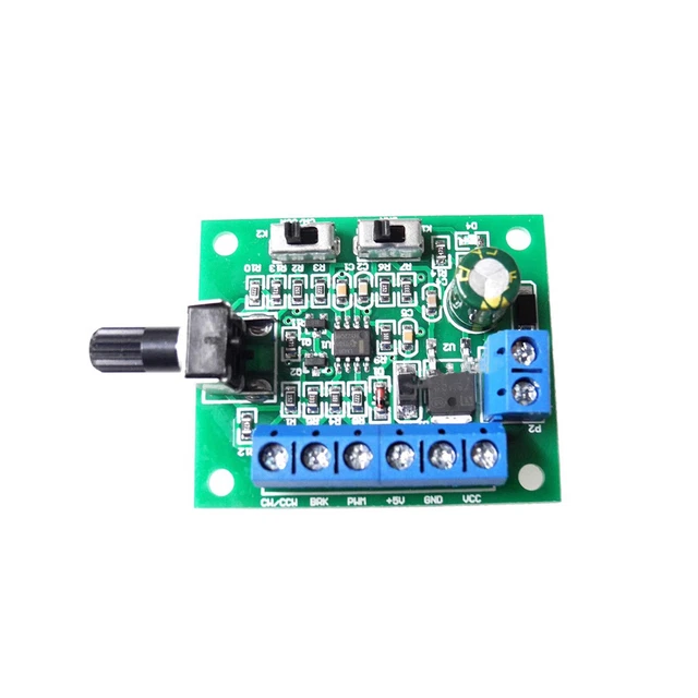 12V/24V DC BRUSHLESS Motor PWM Signal Speed Controller with Start/Stop ...