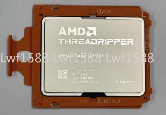 AMD RYZEN THREADRIPPER 7960X Desktop CPU processor -24 CPU cores and 48 ...