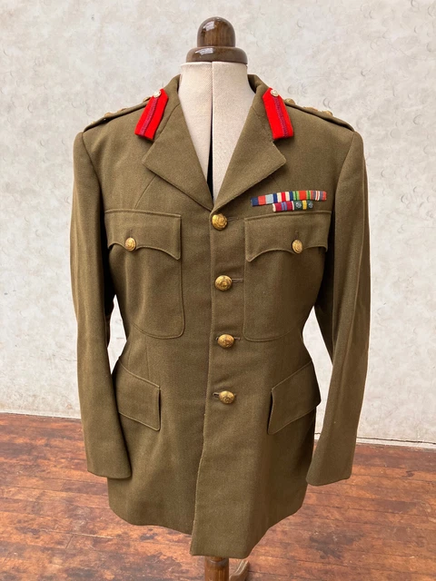 BRITISH ARMY COLONEL'S Service Dress Uniform - Royal Lincs/49th West ...