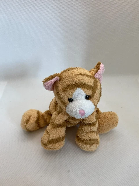 VINTAGE RUSS TABBIES Ginger Kitten Cat Beanie Plush Soft Toy £9.71 ...
