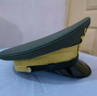 WWII WW2 ITALIAN Army Officer Visor Hat Caps Reproduction's All Sizes ...