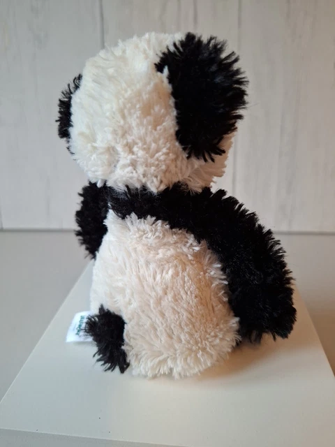 JELLYCAT SMALL PANDA Bear Soft Toy Comforter Black & White Approx 8” £ ...